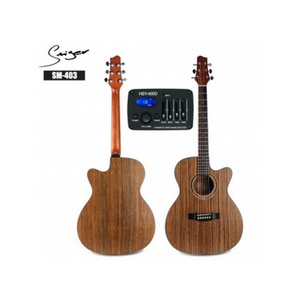 Κιθάρα Smiger SM 403 CE Ν Ηλεκτροακουστική Walnut - ΚΑΡΑΒΕΛΛΑΚΗΣ ...